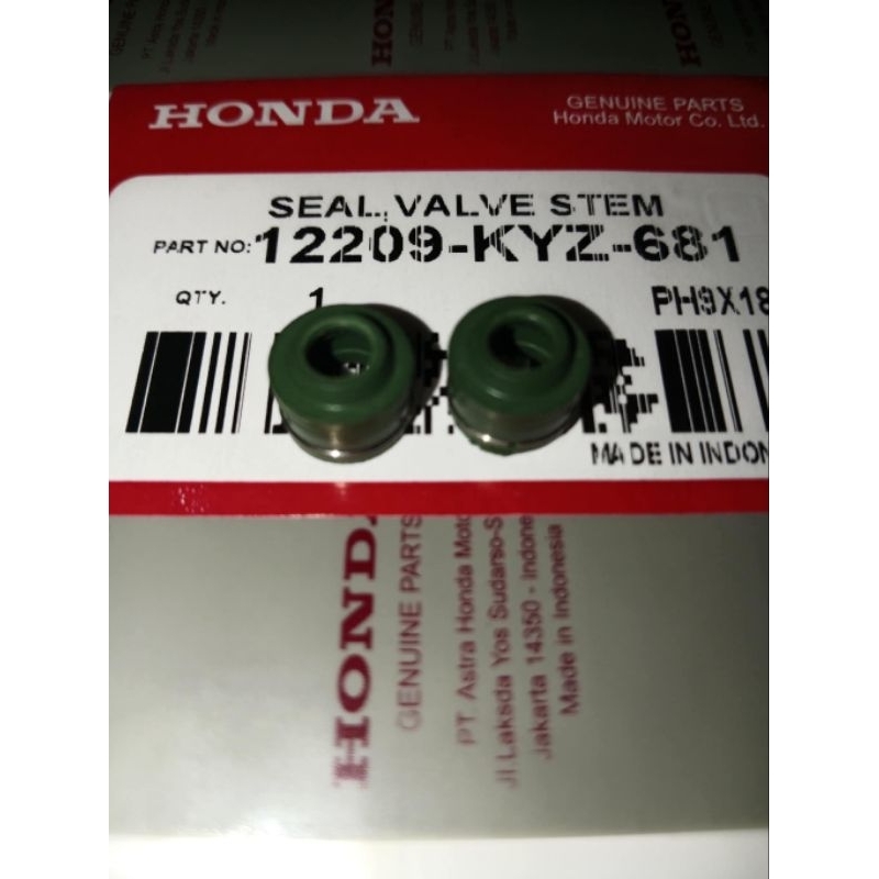 XRM 125 FI VALVE SEAL SET GENUINE INDONESIA | Shopee Philippines