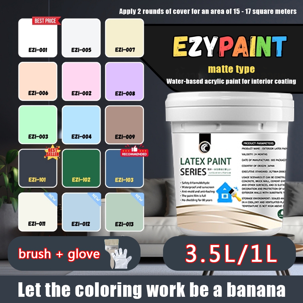 【Imported from American】0 formaldehyde Latex Paints Coating Quick ...