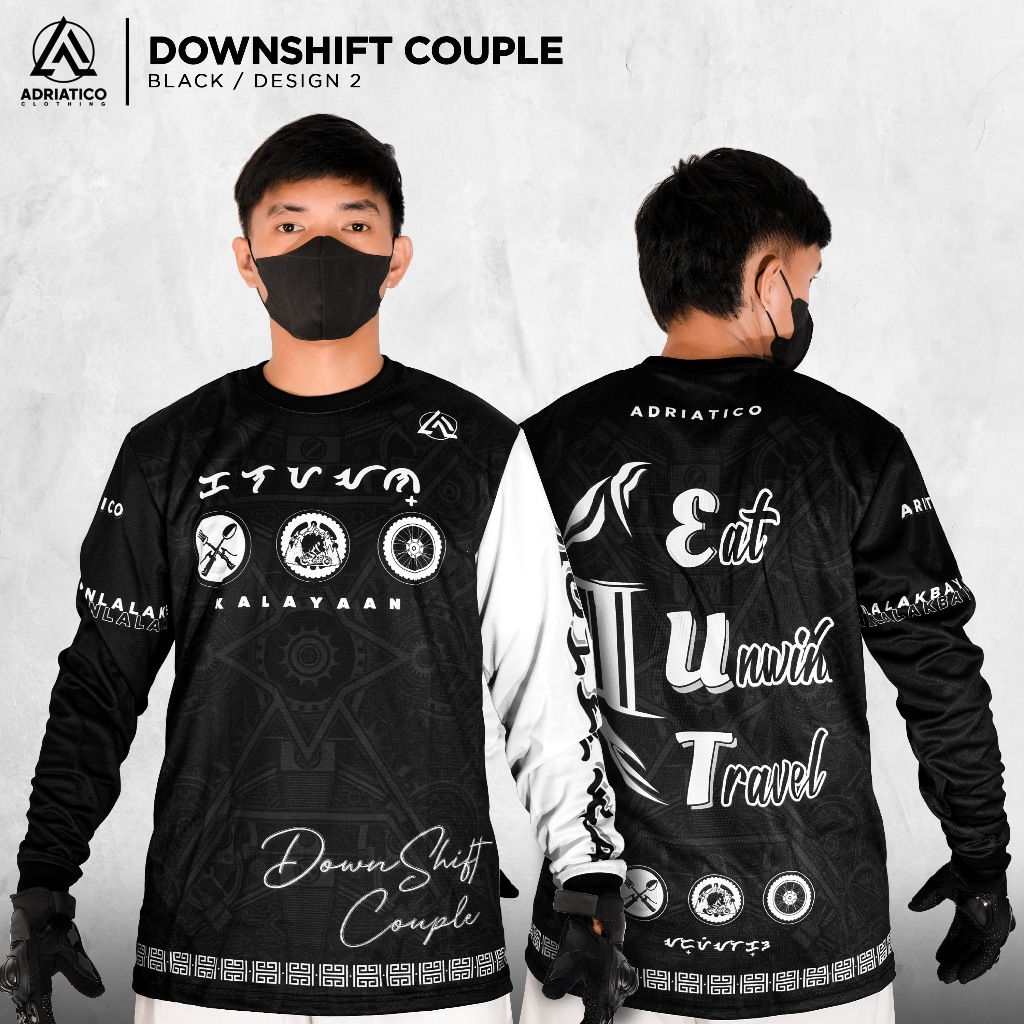 Adriatico Clothing x Downshift Couple Version 2 Moto Jersey | Shopee Philippines