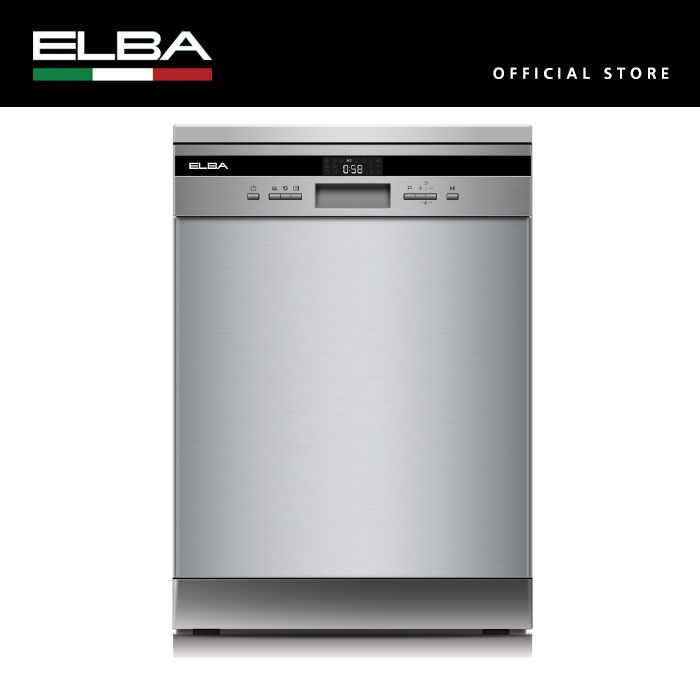 ELBA FDW 1411-60 X 60cm Free Standing Dishwasher | Shopee Philippines