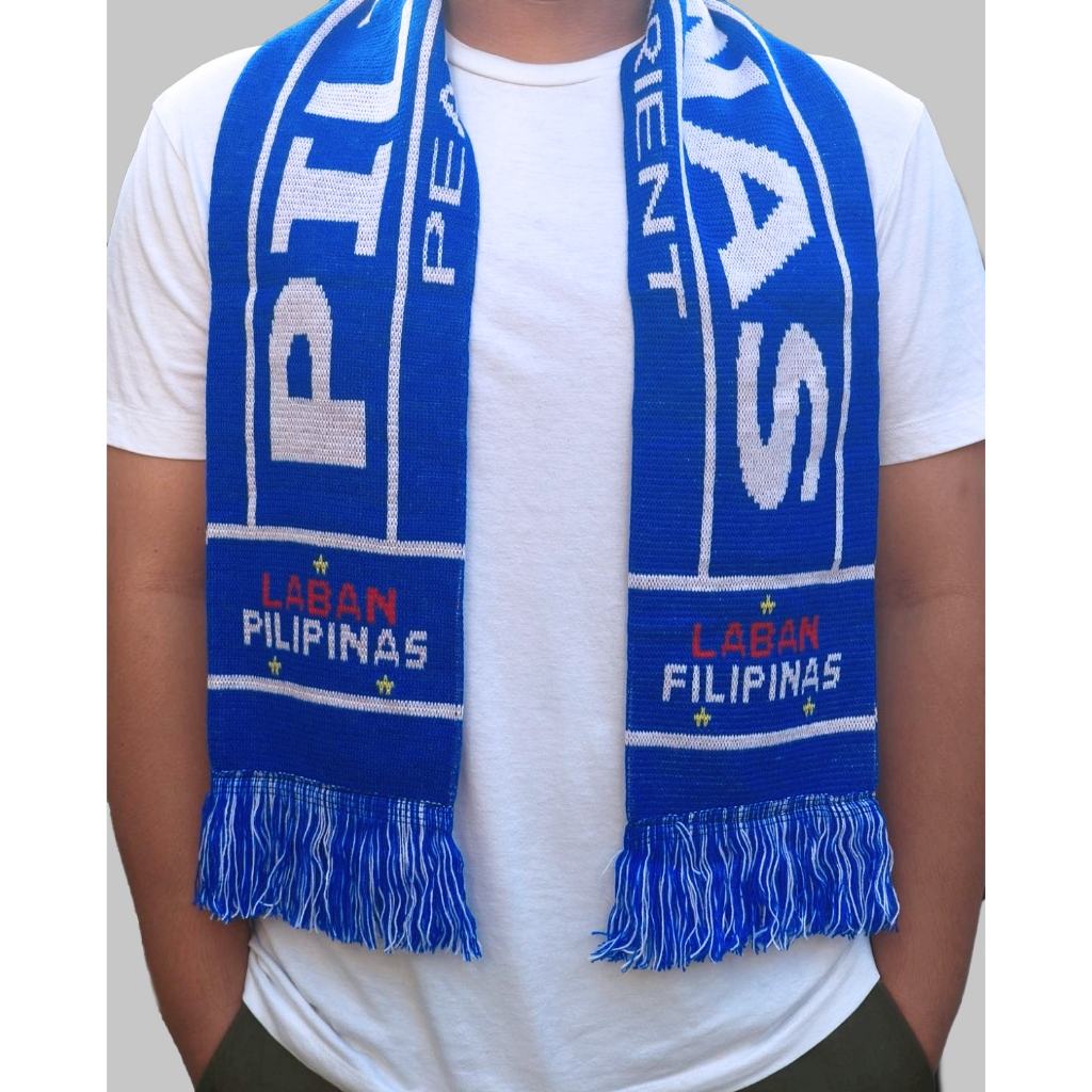 PILIPINAS SCARF – Knitted Banner | LABAN PILIPINAS / FILIPINAS ...