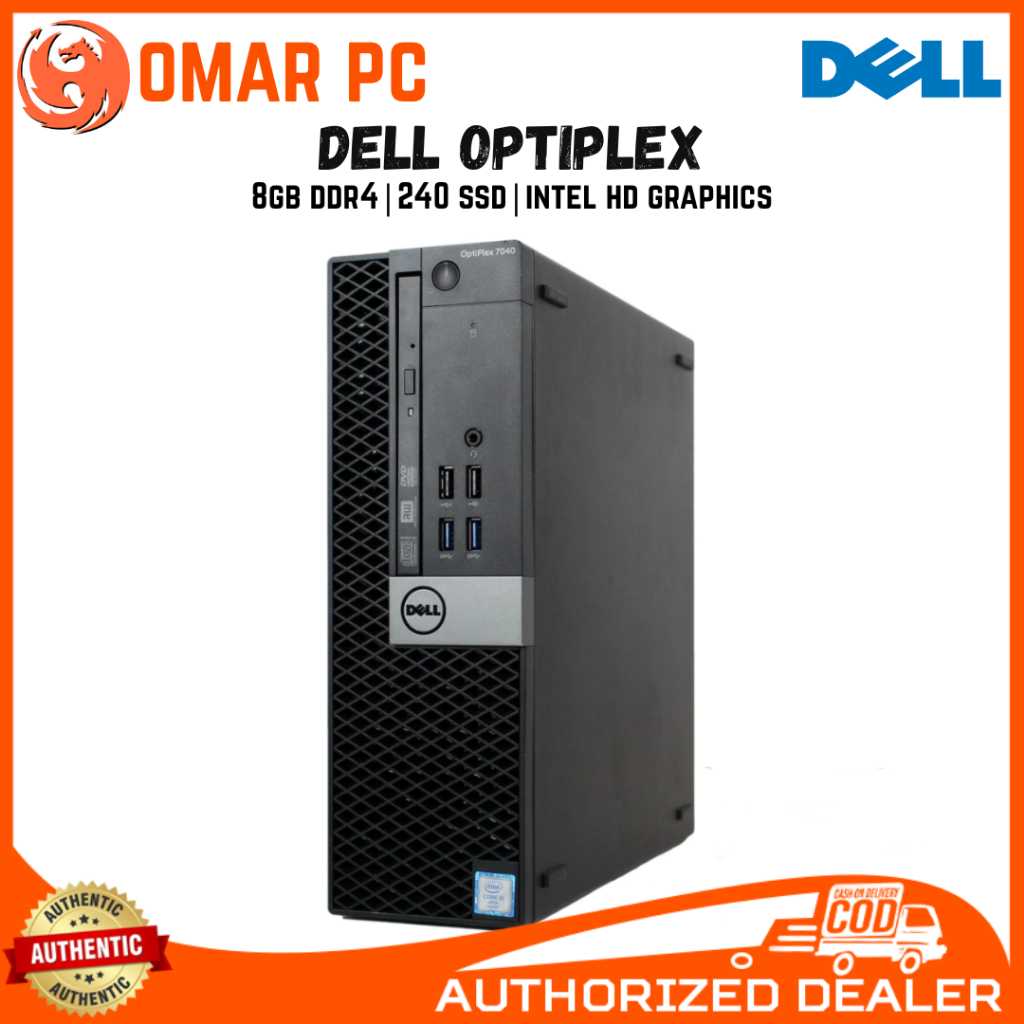 DELL OPTIPLEX 5050 SFF (i5 6400, 8Gb Ram Ddr4, 240GB Ssd,) | Shopee ...