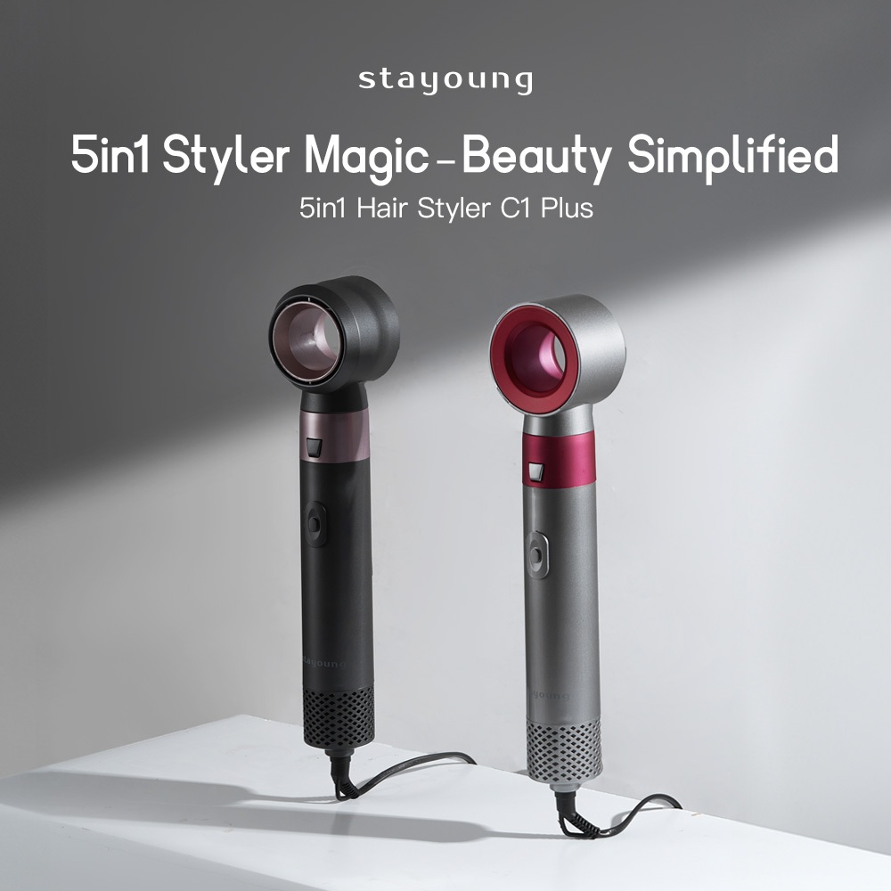 【5in1 Plus】STAYOUNG 2025 5in1 Hair Styler C1 Plus, Upgrade 5 IN 1 ...