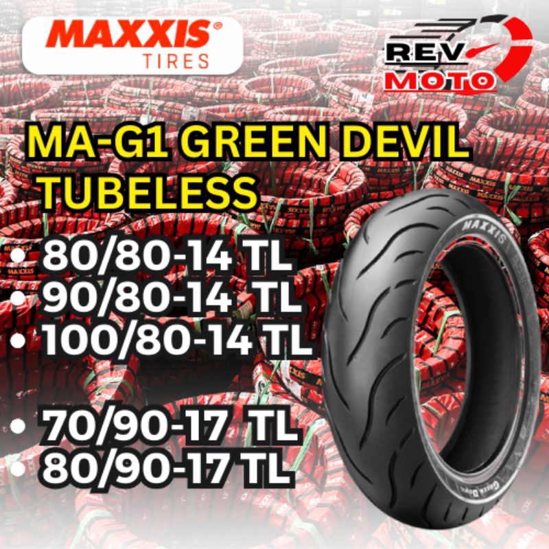 MAXXIS MOTORCYCLE TIRE MA-G1 TUBELESS | Shopee Philippines