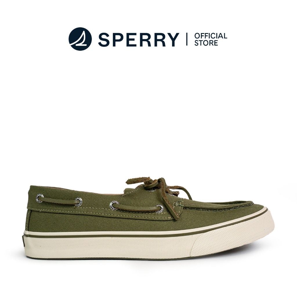 Sperry Men's Bahama Sneakers - Olive (25S00361) | Shopee Philippines