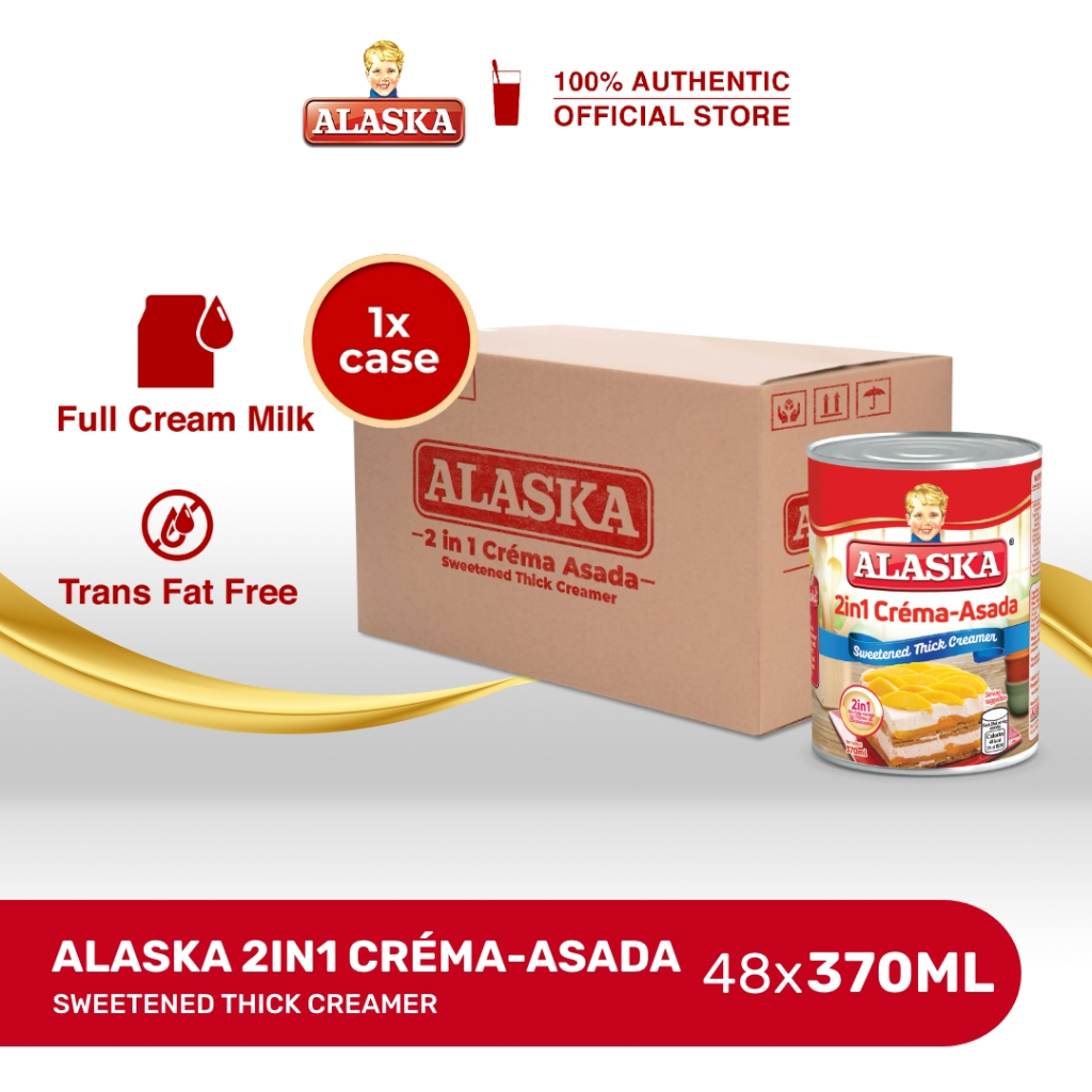 Alaska Crema-Asada 370ml | 1 case (48 pcs) | Shopee Philippines