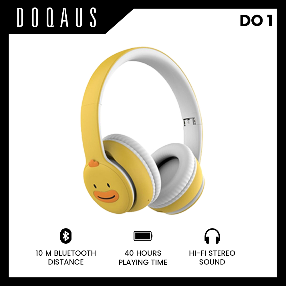 DOQAUS DO1 Children's Wireless Headphones | Shopee Philippines