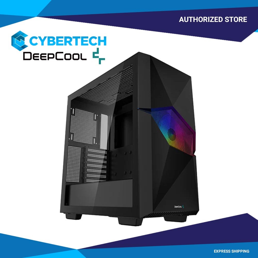 Deepcool Cyclops Black Mid-Tower ATX Case (R-BKAAE1-C-1) | Shopee ...