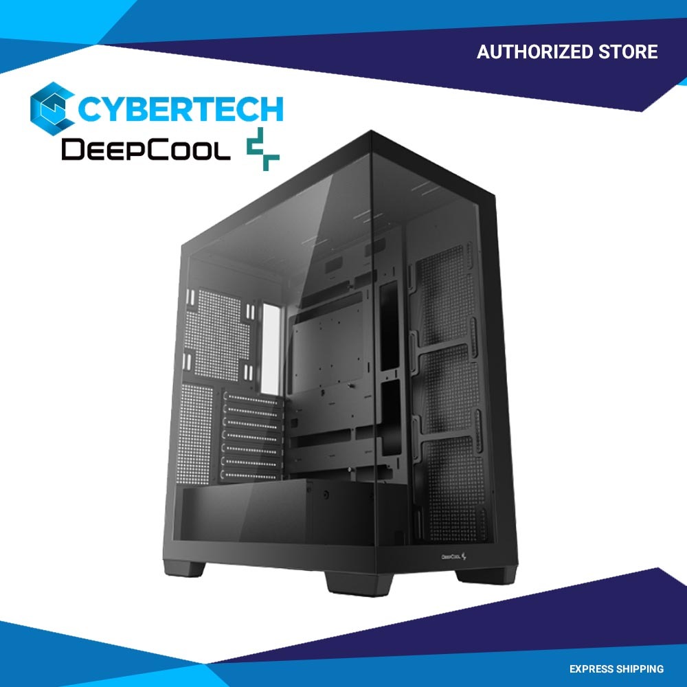 DEEPCOOL CG580 Single Chamber Panoramic ATX Computer Case | Shopee ...