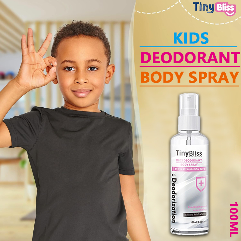 TinyBliss KIDS Deodorant Spray 100mL | Natural Deodorant | Gentle ...