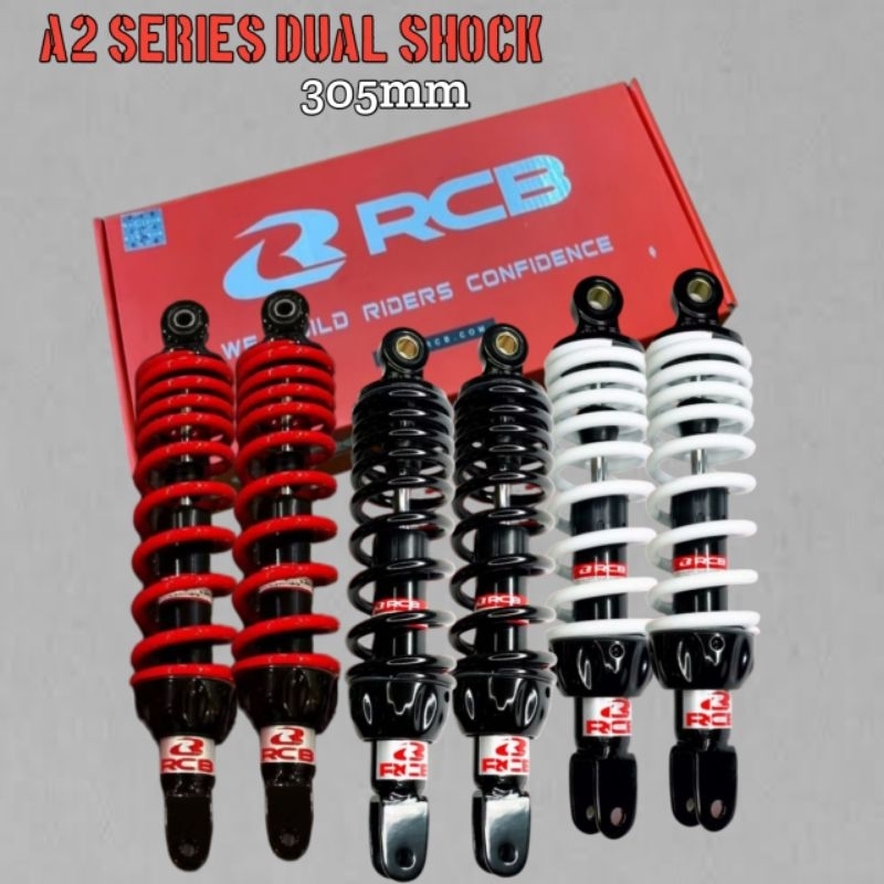RCB A2 Series Dual Shock Absorber for Aerox v1, v2, Nmax v2(305mm ...