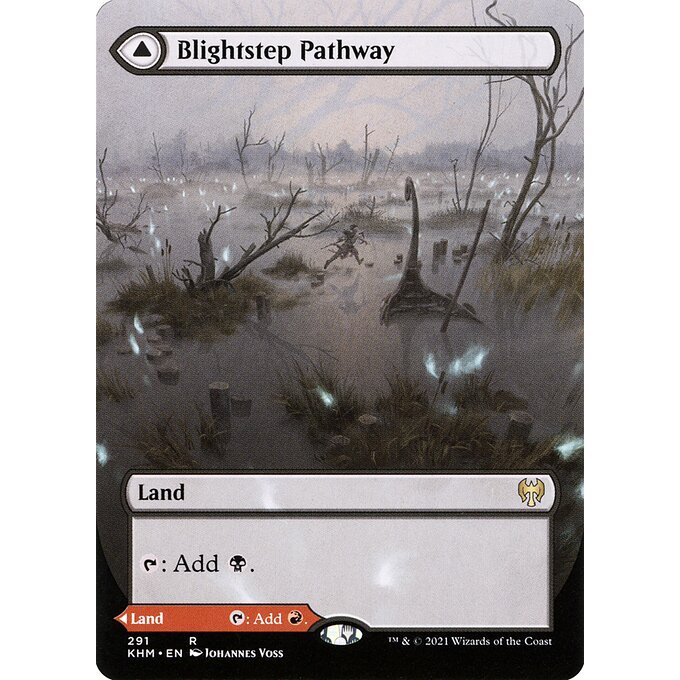Blightstep Pathway // Searstep Pathway KHM MTG Magic The Gathering ...