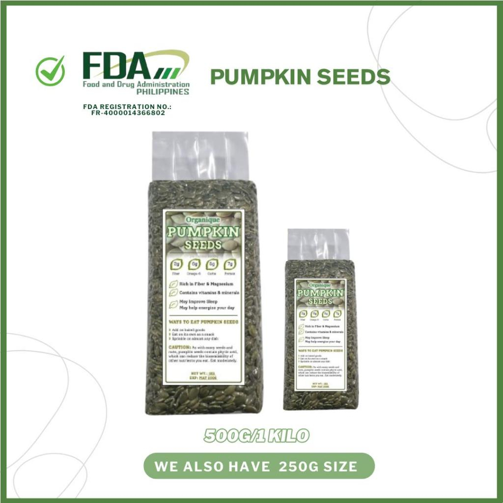 Zenfiber Organiques Pumpkin Seeds | Shopee Philippines