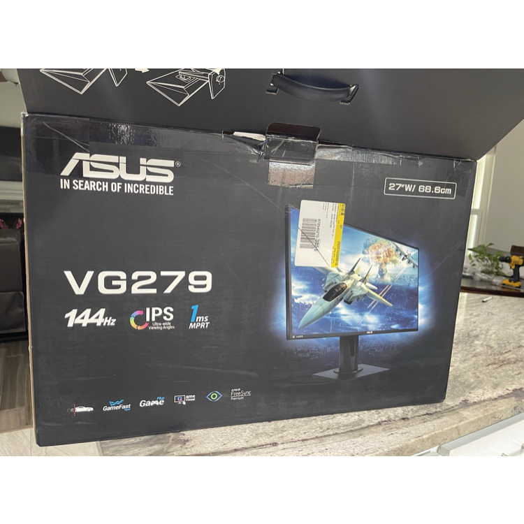 ASUS VG279Q 27" Full HD 1080p IPS 144Hz 1ms DVI Gaming Monitor | Shopee ...