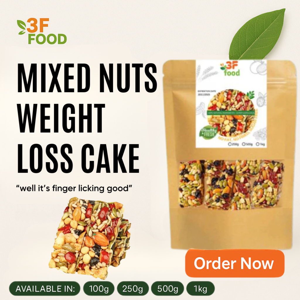 Mixed Nuts Cake 3F Food Eight Types of Nuts Pastries Fructose Jujube ...