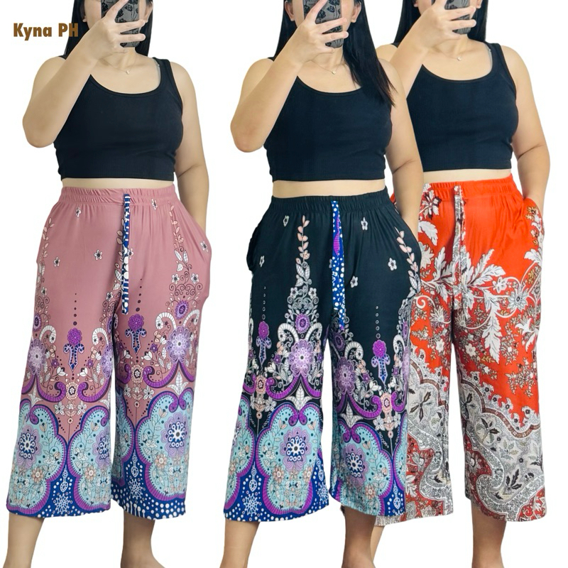 Tokong Pants for Women made of Cotton Spandex bottom’s wear | Shopee ...