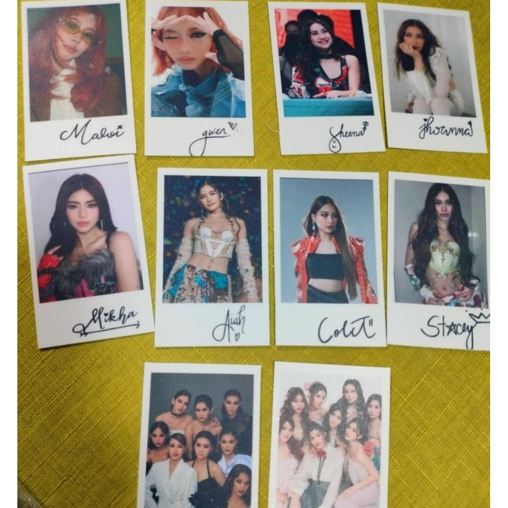 BINI Polaroid Inspired Photos Lomo card non fade | Shopee Philippines