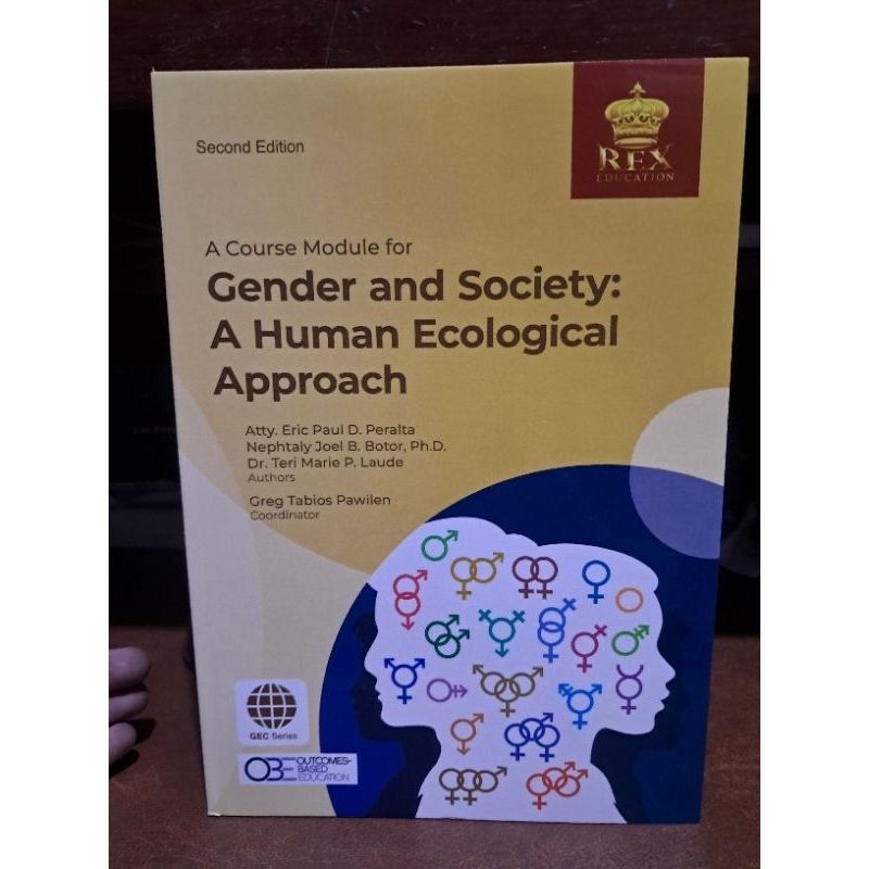 A Course Module Gender and Society: A Human Ecological Approach (2019 ...