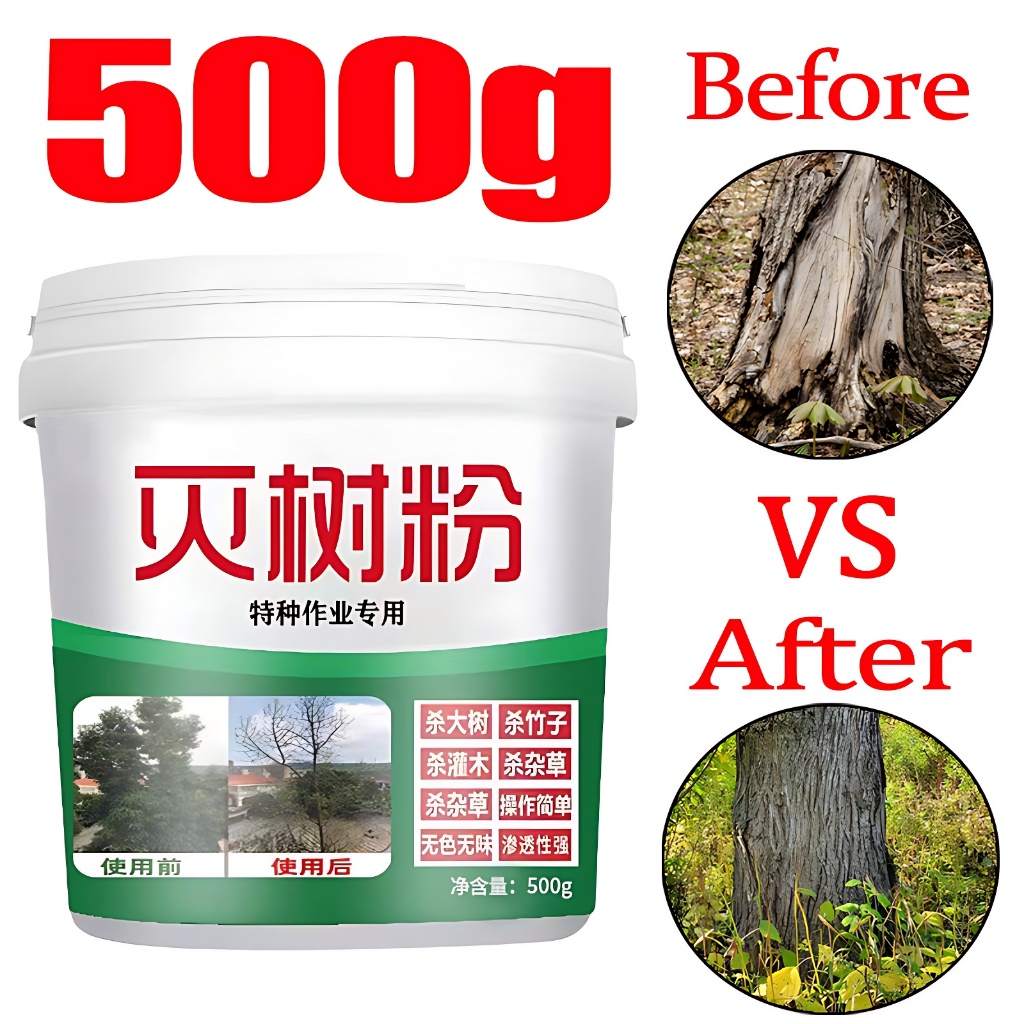 Tree Killer Powder Chemical Root Remover for Trees, Bamboo and Grass ...