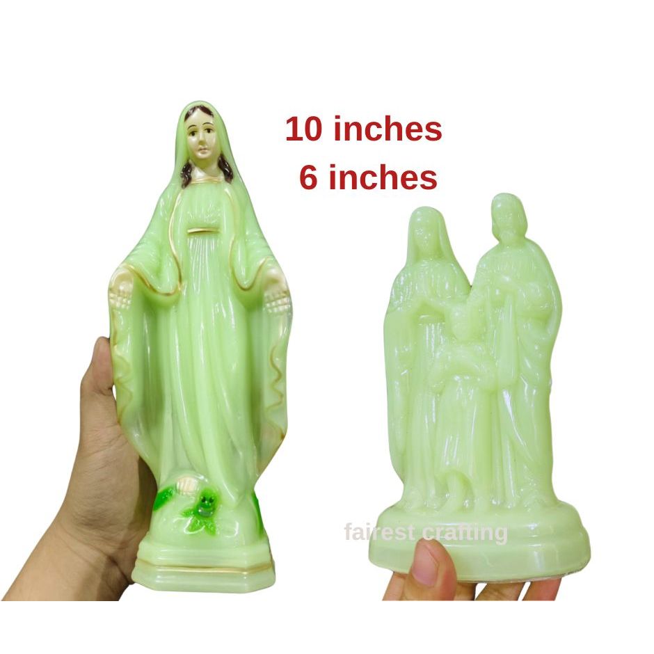 Luminous Mother Mary Glow in the Dark Mama Mary/Holy Family of Jesus ...