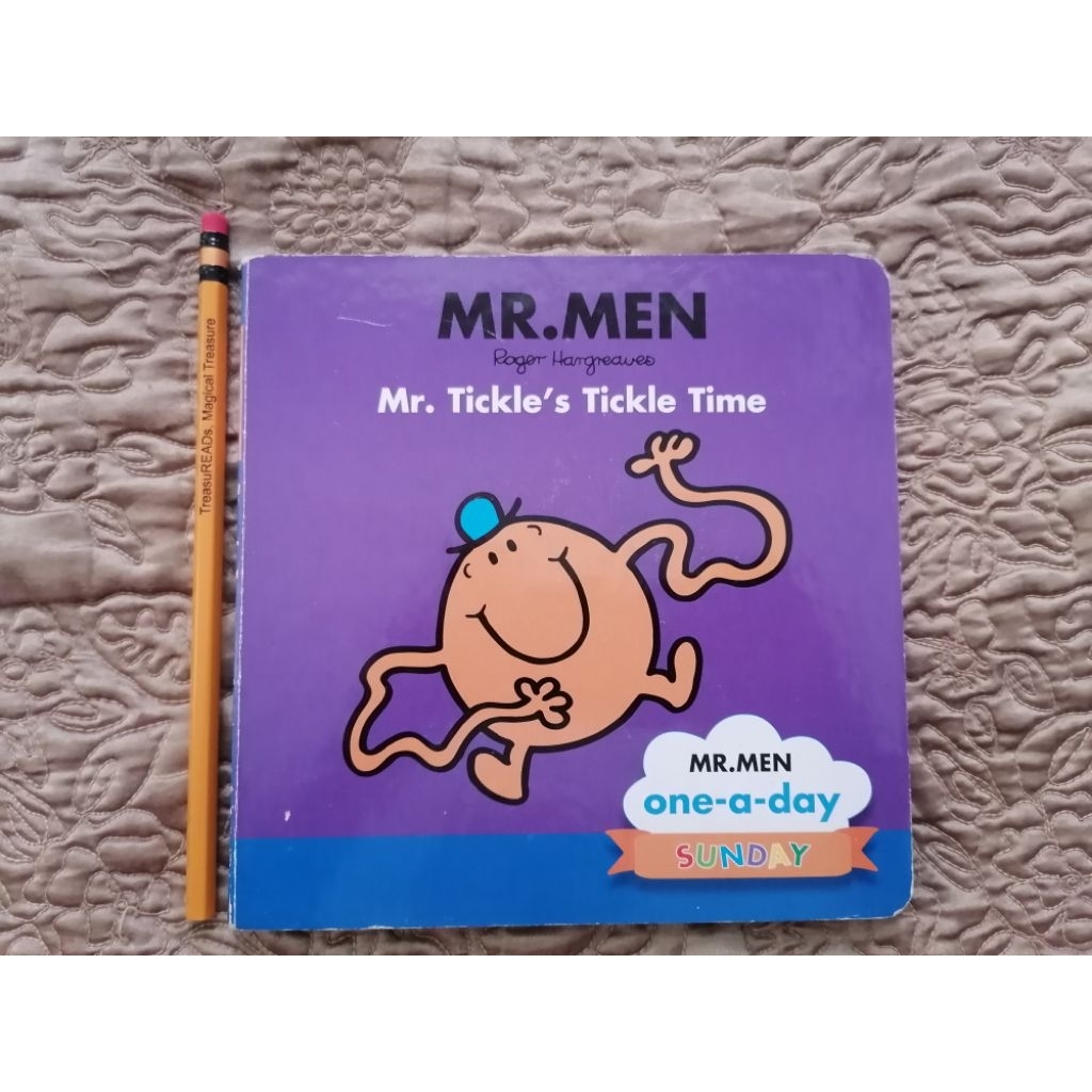 Mr. Men: Mr. Tickle's Tickle Time by Roger Hargreaves (Boardbook ...
