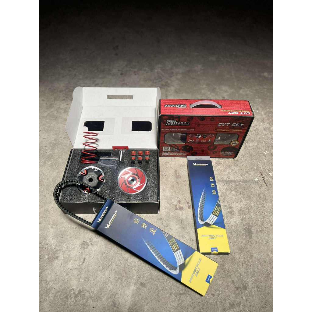 Mutarru CVT Set PREMIUM with MICHELINE BELT | Shopee Philippines