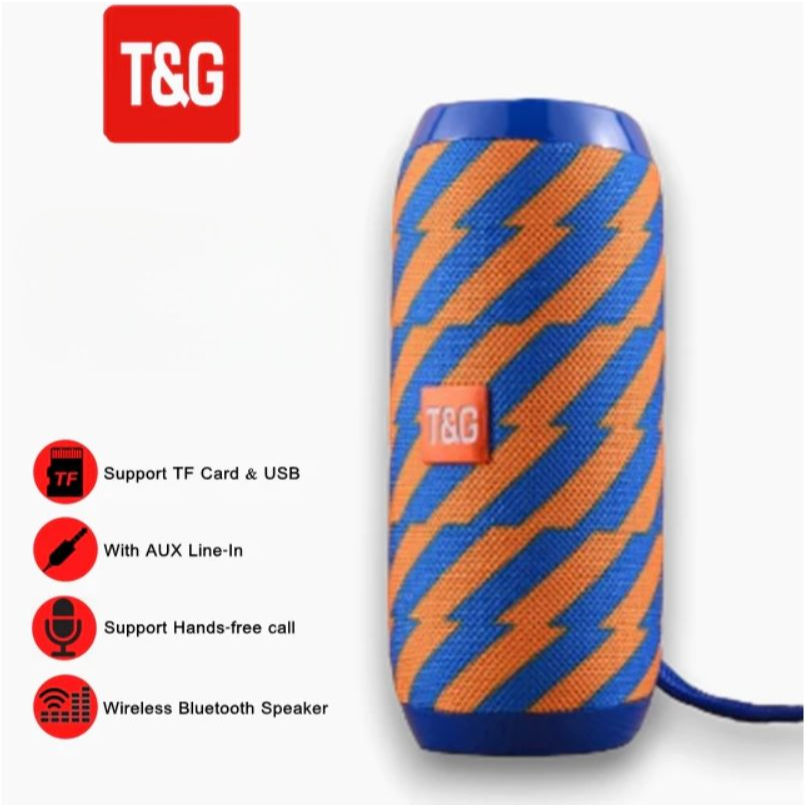T&G TG-117 SplashProof Wireless Bluetooth Portable Stereo Speaker with ...