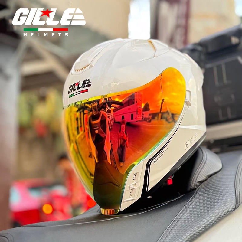 【𝑶𝑭𝑭𝑰𝑪𝑰𝑨𝑳】 GILLE PHOENIX Drink Smoke Modular Helmet Full Face Open Face ...