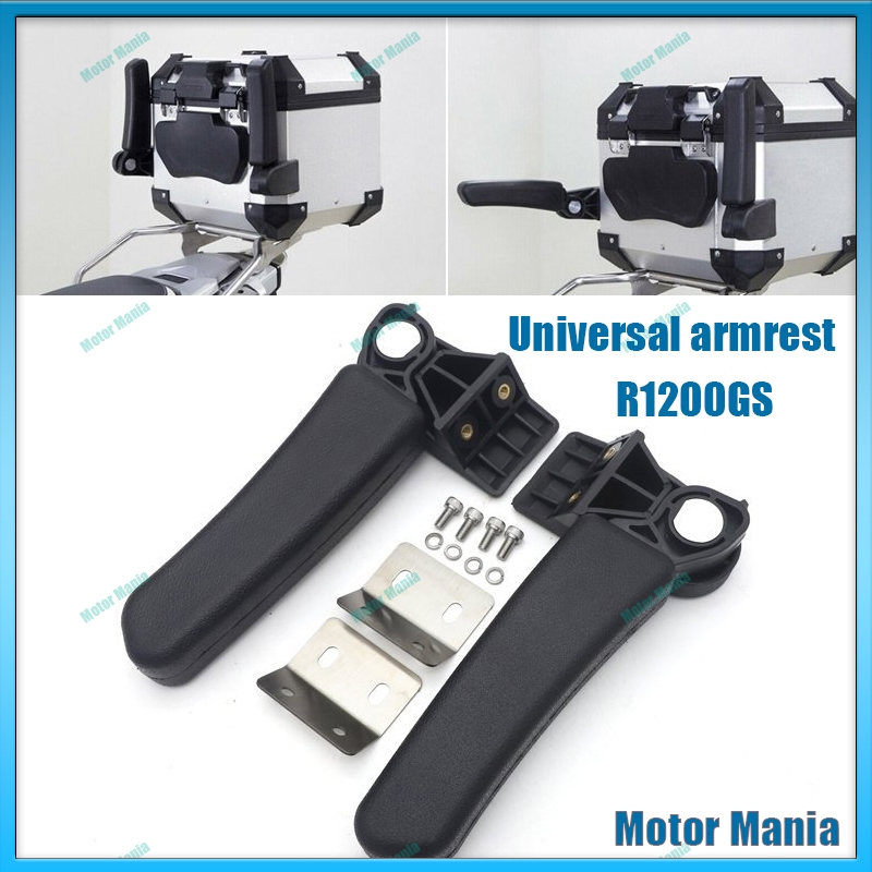 Rear Armrest Kit Alloy Folding Top Box Arm Rest Topbox Universal arm ...