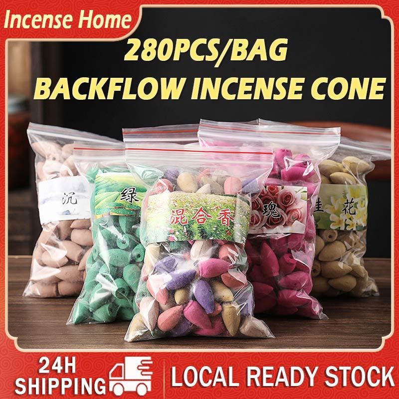 280pcs Backflow Incense Cones Sandalwood Incense For Bad Spirit ...