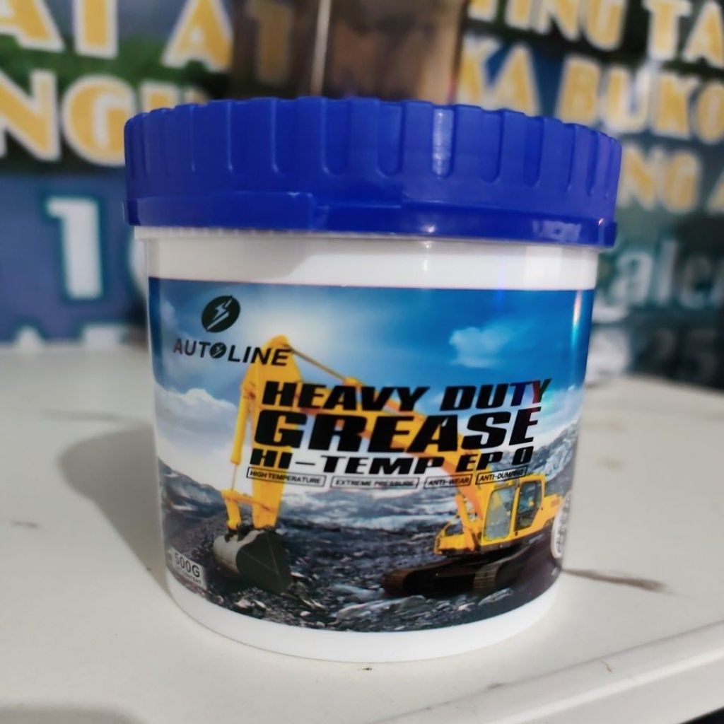 AUTOLINE GREASE HI-TEMP 500G HEAVY DUTY GREASE (AUTOLINE BLUE) | Shopee ...