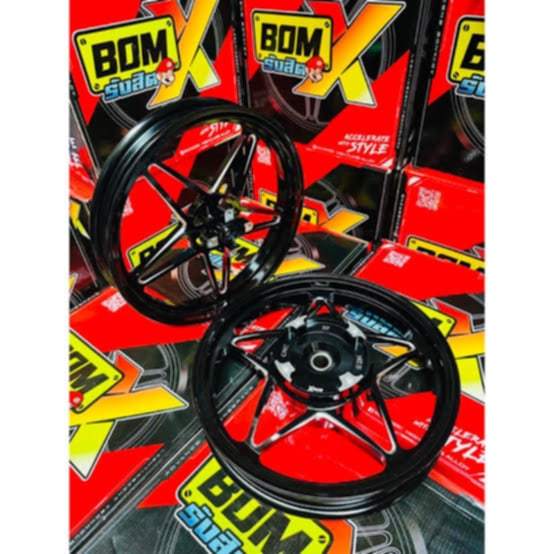 Bom Rangsit BomX Lynx Cnc Mags Click 160 Star Mags 14s 5 Spokes ...