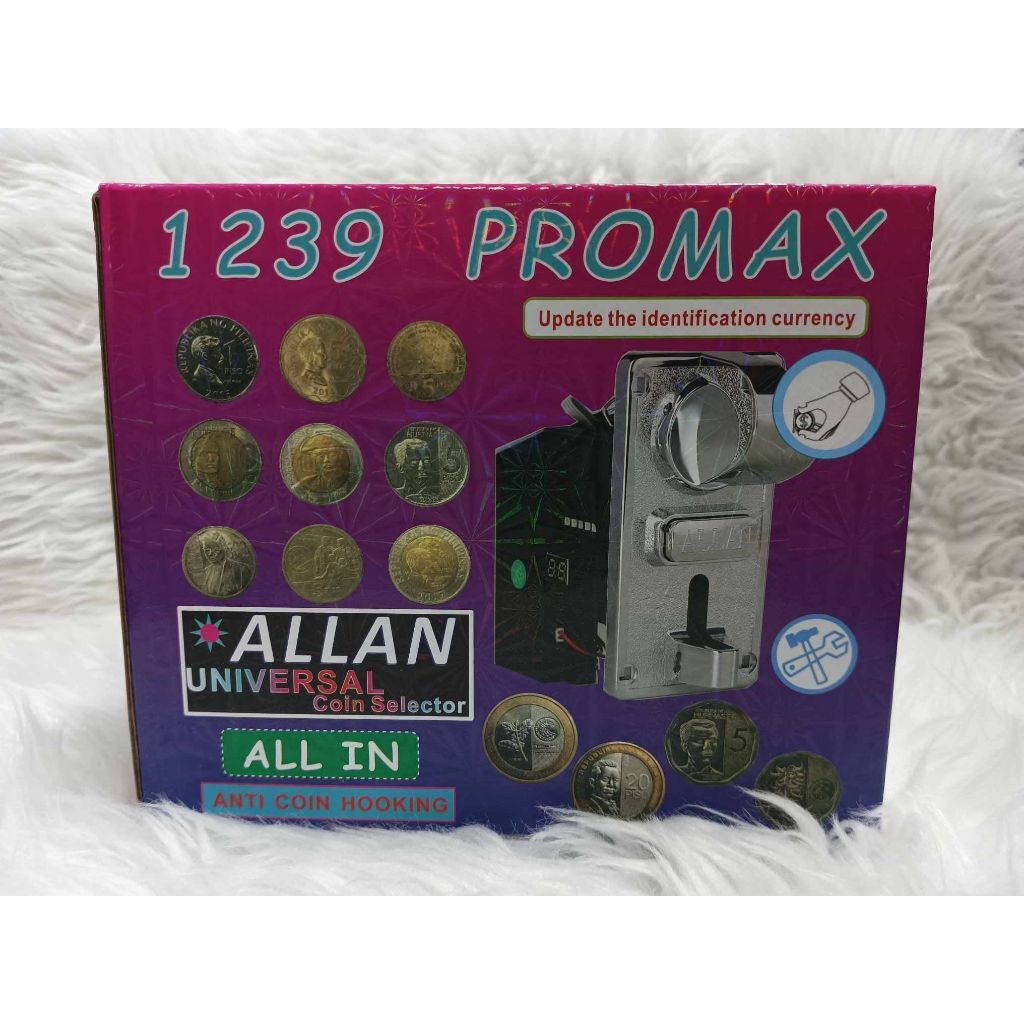ALLAN 1239 PROMAX UNIVERSAL COIN SELECTOR | Shopee Philippines