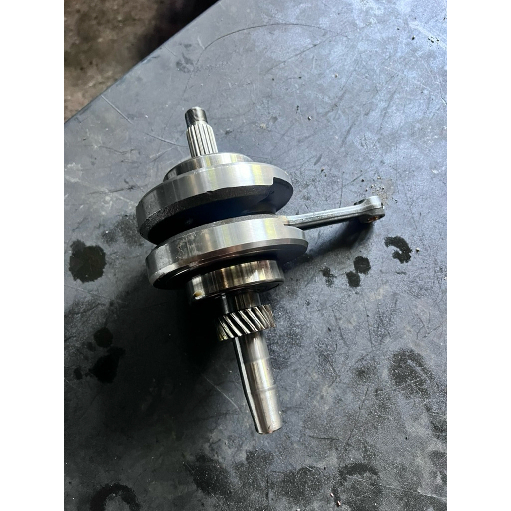 CRANKSHAFT ASSY ORIG TMX ALPHA 125 ( ORIG SEGUNYAL FRESH FROM 2024 ...