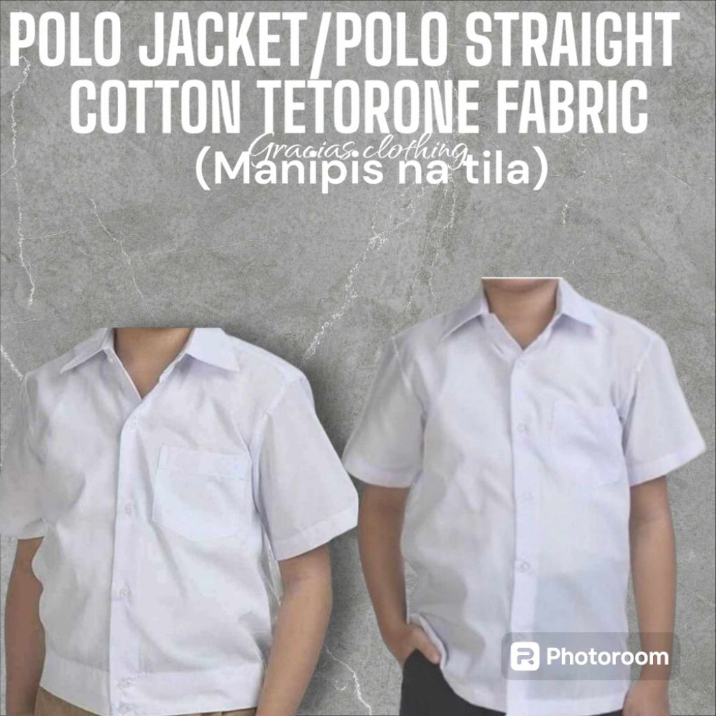 POLO JACKET/POLO STRAIGHT COTTON TETORON FABRIC GOOD QUALITY/KIDS BOY ...