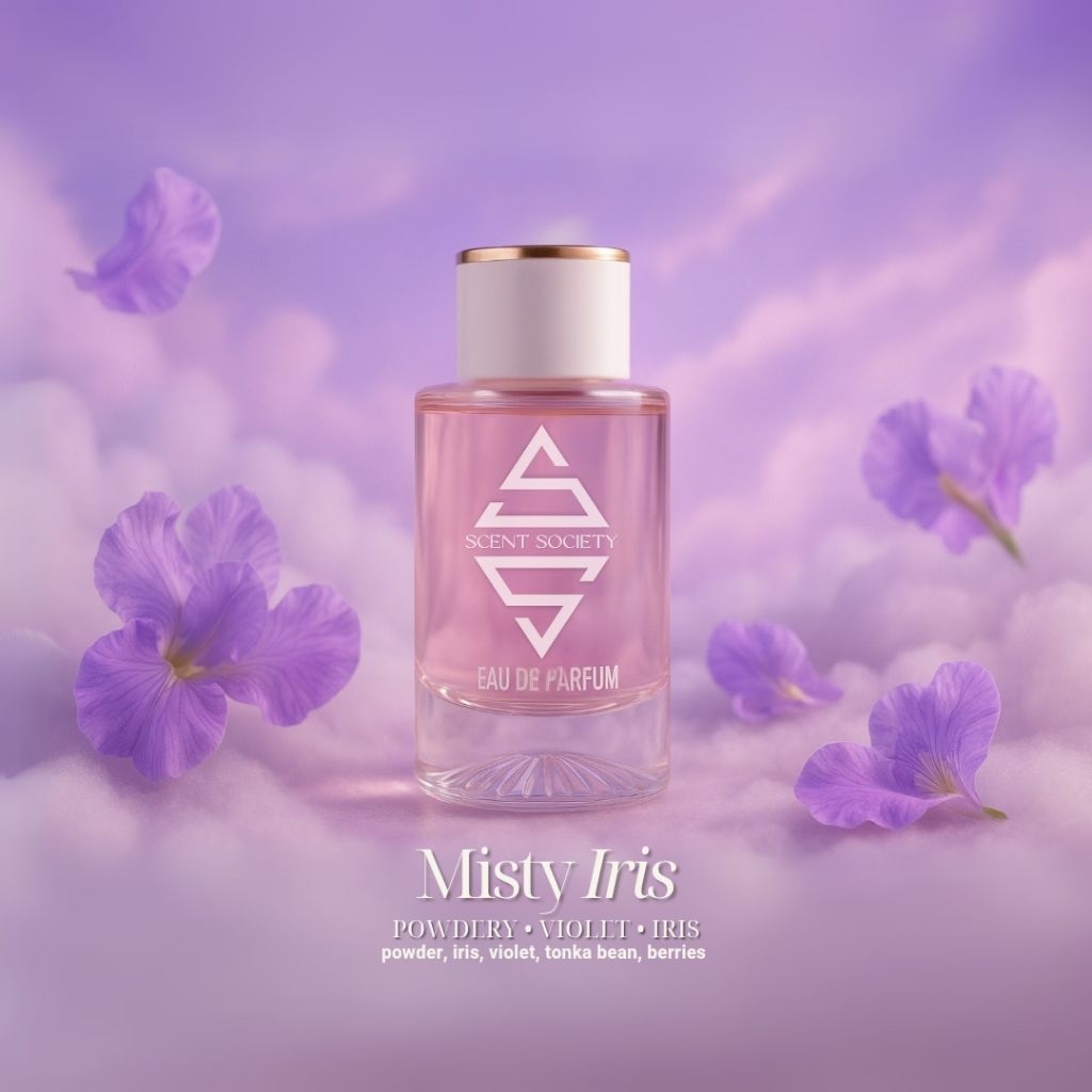 Misty Iris - Perfume for Women - Powdery & Elegant - 50ml - Scent ...