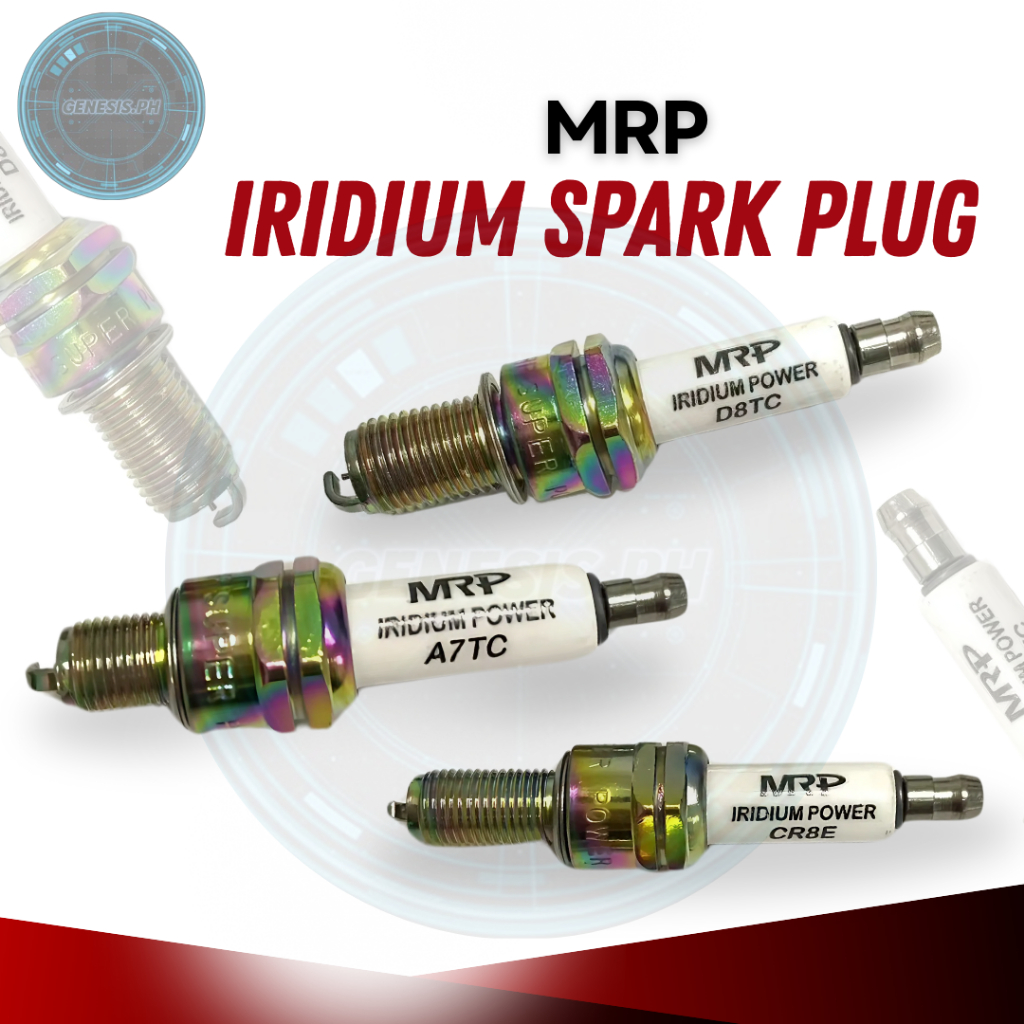 Genesis Motorcycle MRP Iridium Spark Plug Original | Shopee Philippines