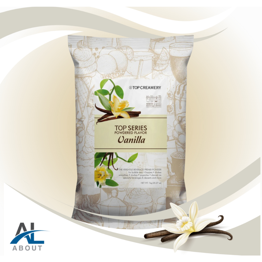 TOP Creamery Vanilla Flavor Powder 1kg | Shopee Philippines
