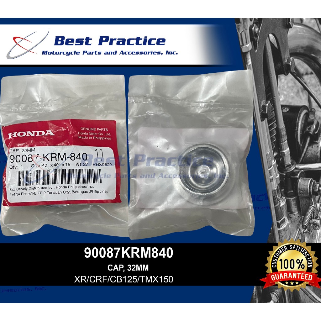 Honda Stator Cover Cap 32mm XR125/XR150/Supremo Genuine 90087-KRM-840 ...