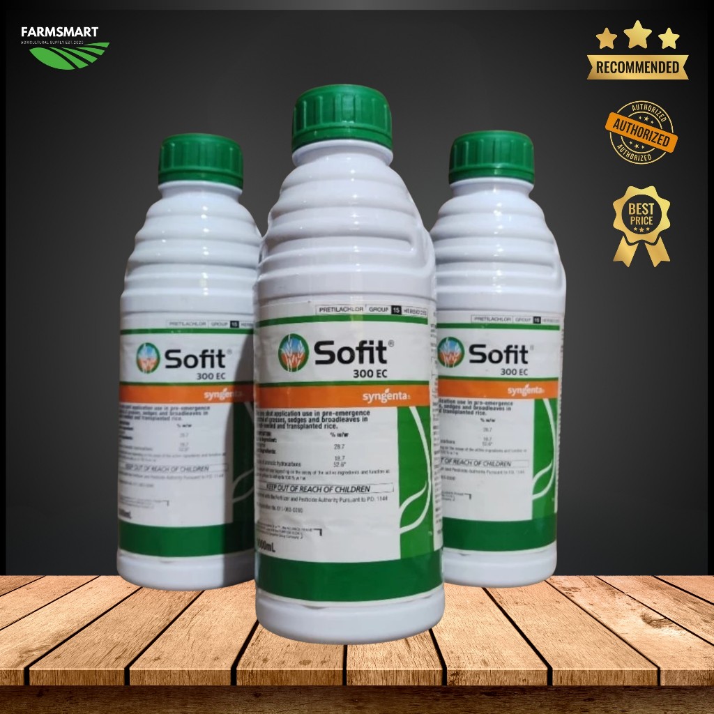 Sofit 300EC Herbicide - Liter / herbicide for rice | Shopee Philippines
