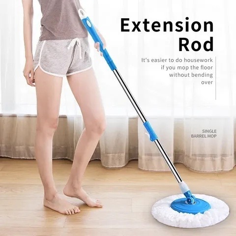 NEW Spinning mop handle replacement for floor 360 degree rotating mop ...