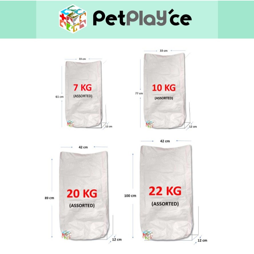 Sack Sako Used Asstd Pet Food Empty Trash Bag Basurahan | Shopee ...