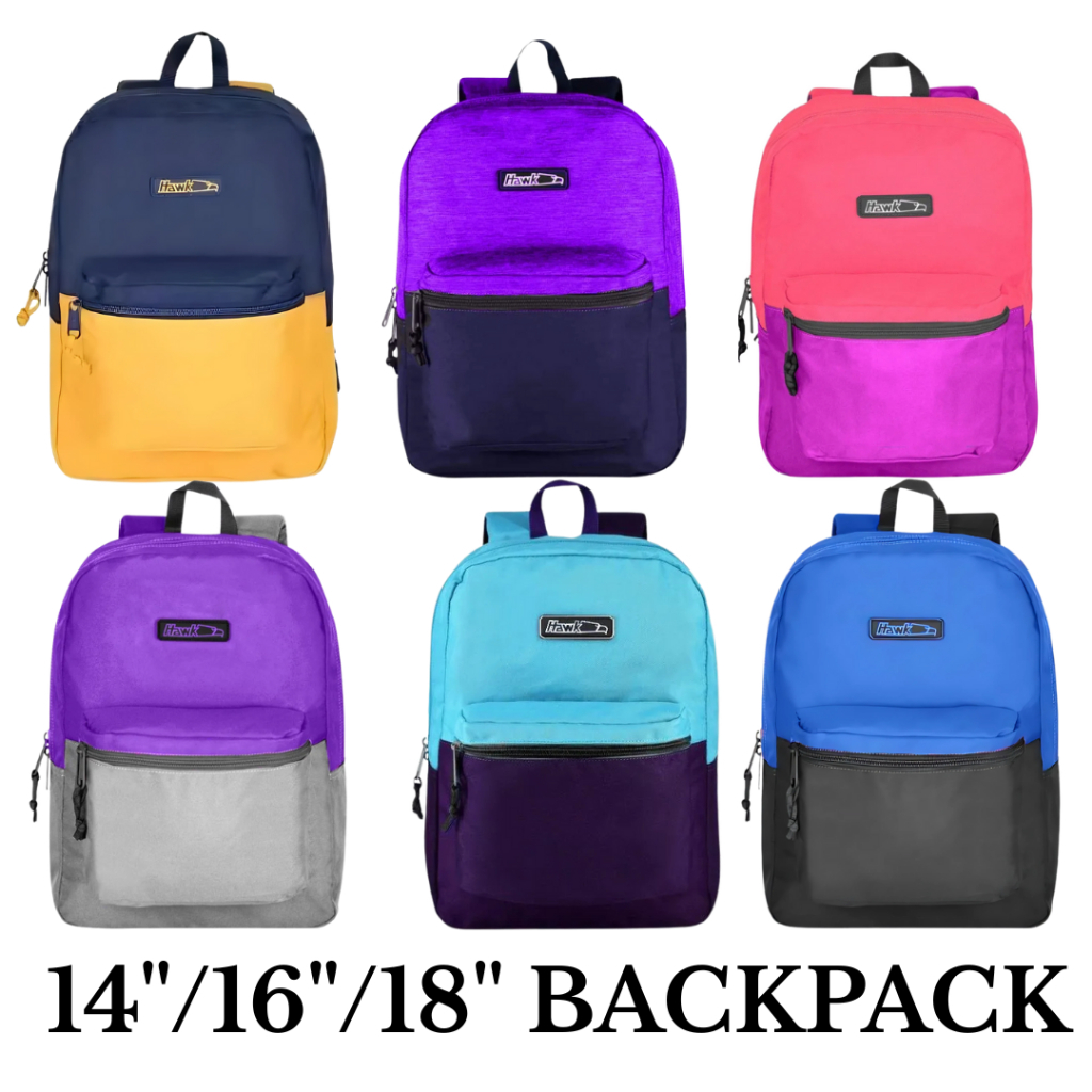 HAWK BACKPACK 14/16/18INCHES Fashion Korean School Bag Backpack for ...