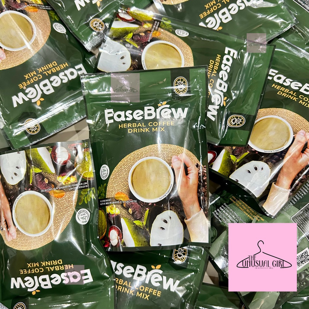 1box (10sachets) EaseBrew Herbal Coffee Drink Mix Pampalakas ng ...