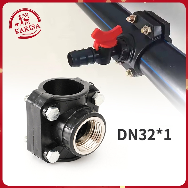Portable Compression Saddle Clamp For Emergency Pipe Repair On PVC HDPE ...