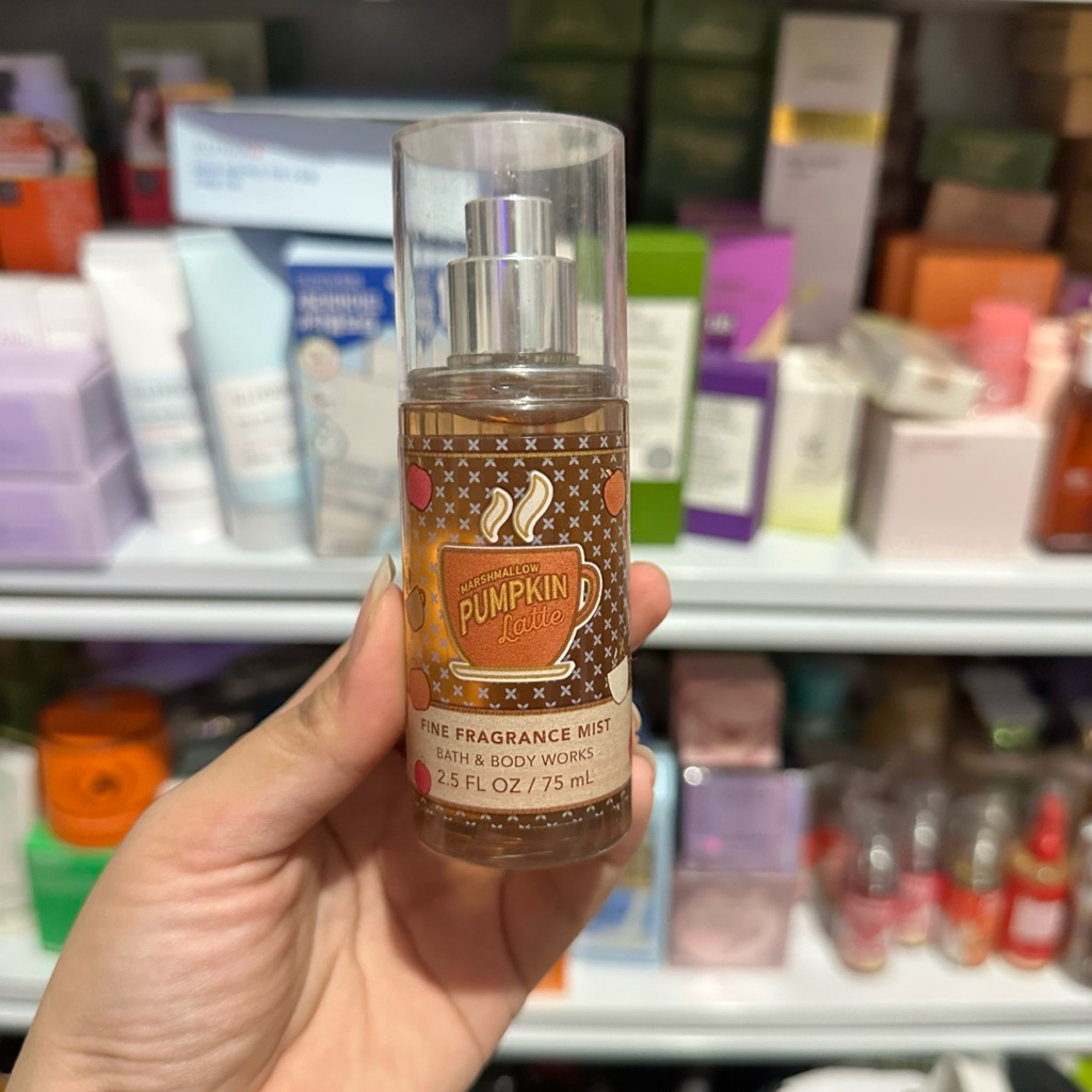 BBW MARSHMALLOW PUMPKIN LATTE FINE FRAGRANCE MIST 75ml | Shopee Philippines