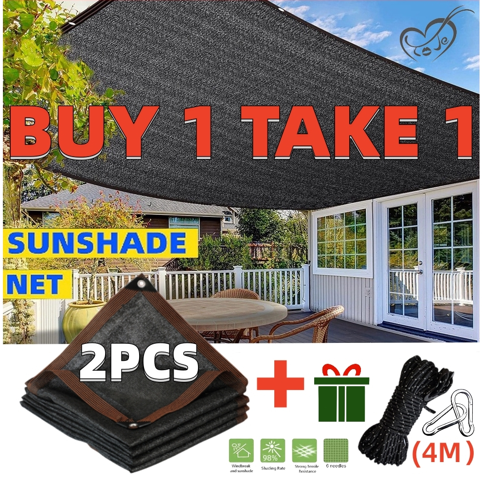 BUY 1 TAKE 1 Sunshade Net Anti-UV Resistant 98% Net Sunscreen And Shade ...
