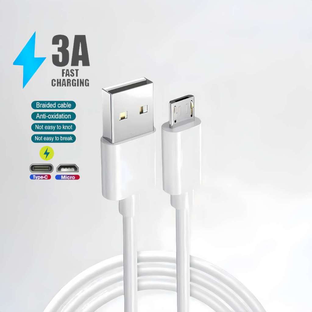 Micro USB Cable Fast Charging Data Sync USB Charger Cable Cord Tablets ...