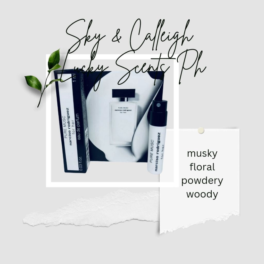 Perfume Vial Narciso Rodriguez Pure Musc for Her EDP | Shopee Philippines