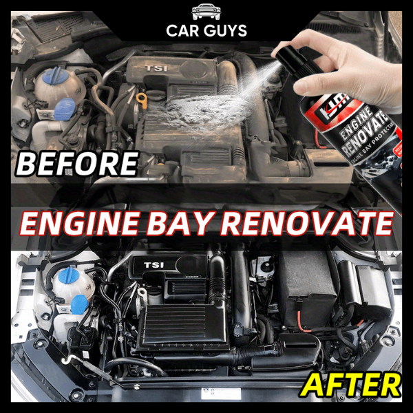 Car Guys™ Engine Bay Renovate Spray 100ml – Plastic Restorer, Degreaser ...